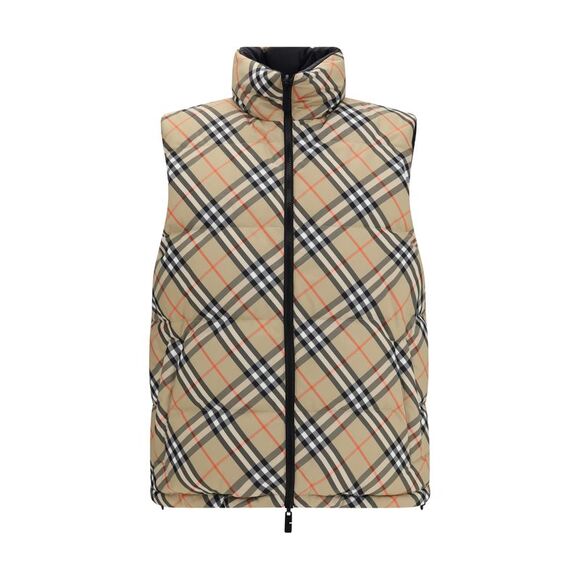 Burberry | Jackets & Coats | Burberry Men Reversible Puffer Gile | Poshmark